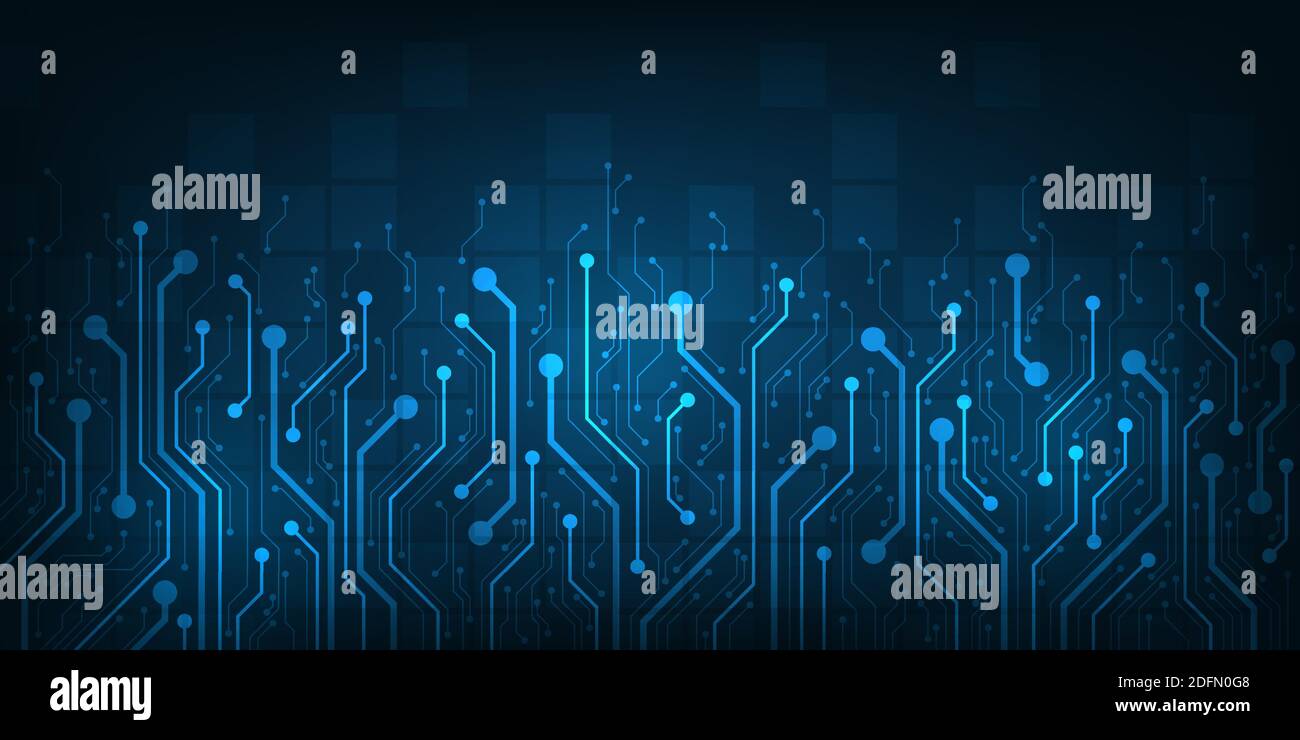 Design in the concept of electronic circuit boards Stock Vector Image ...