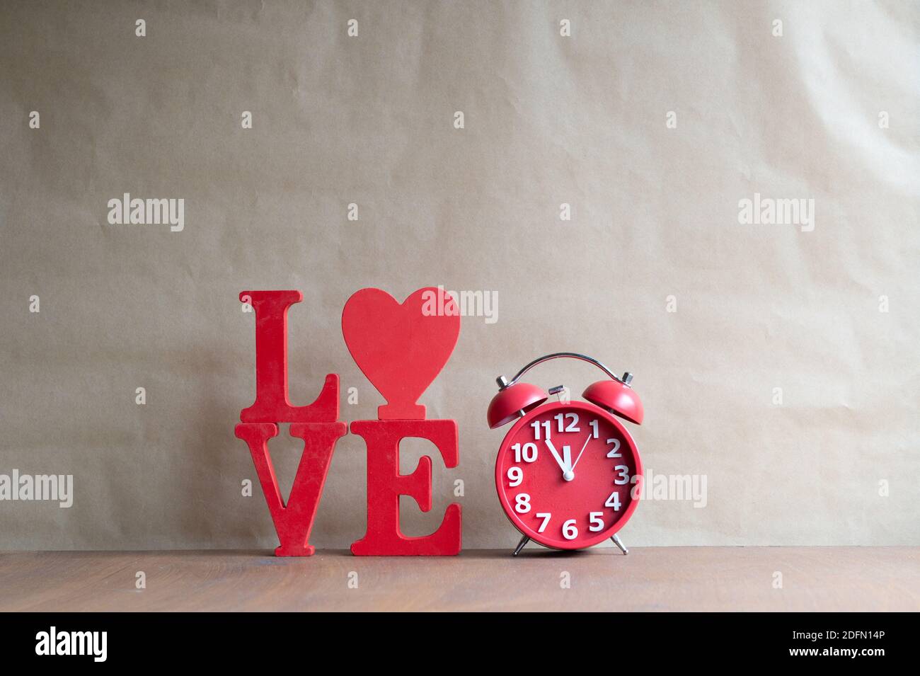 Word tick on clock hi-res stock photography and images - Alamy