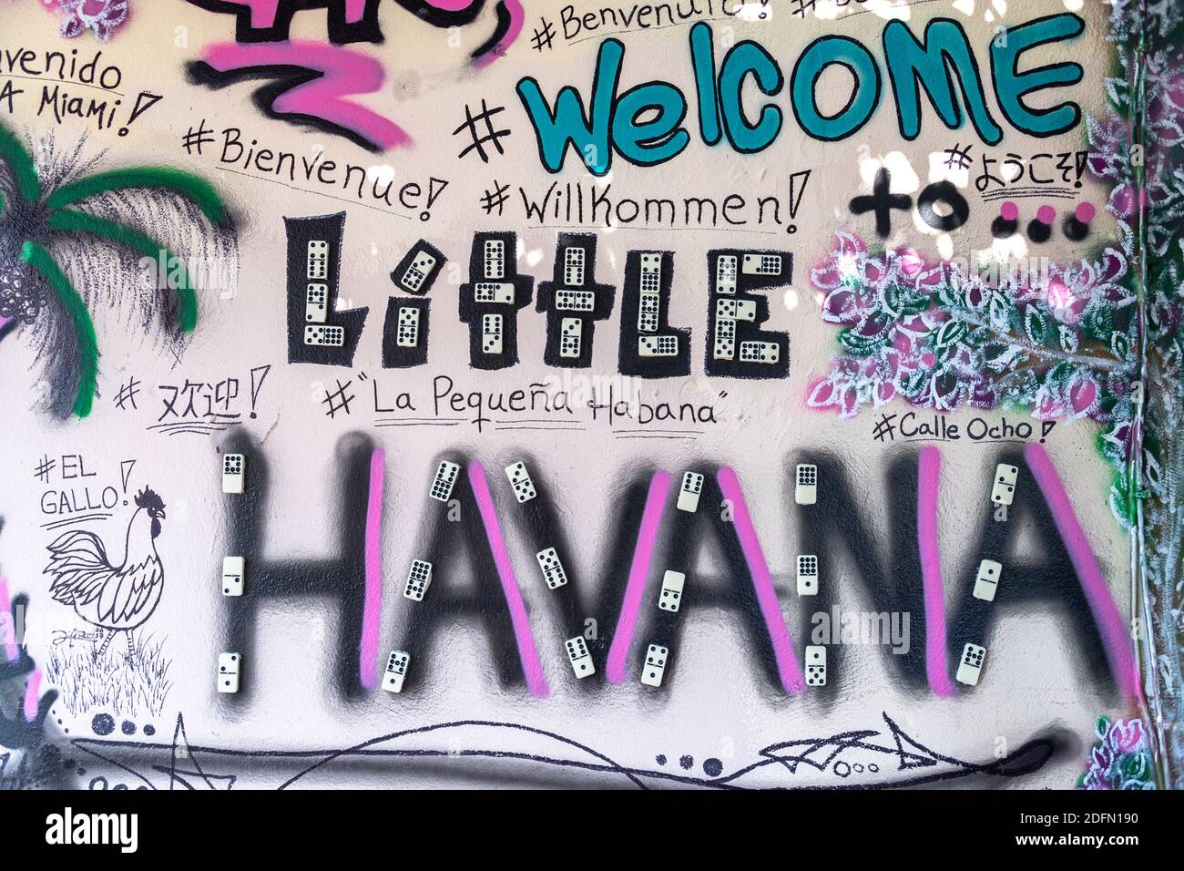 Welcome to miami sign hi-res stock photography and images - Alamy