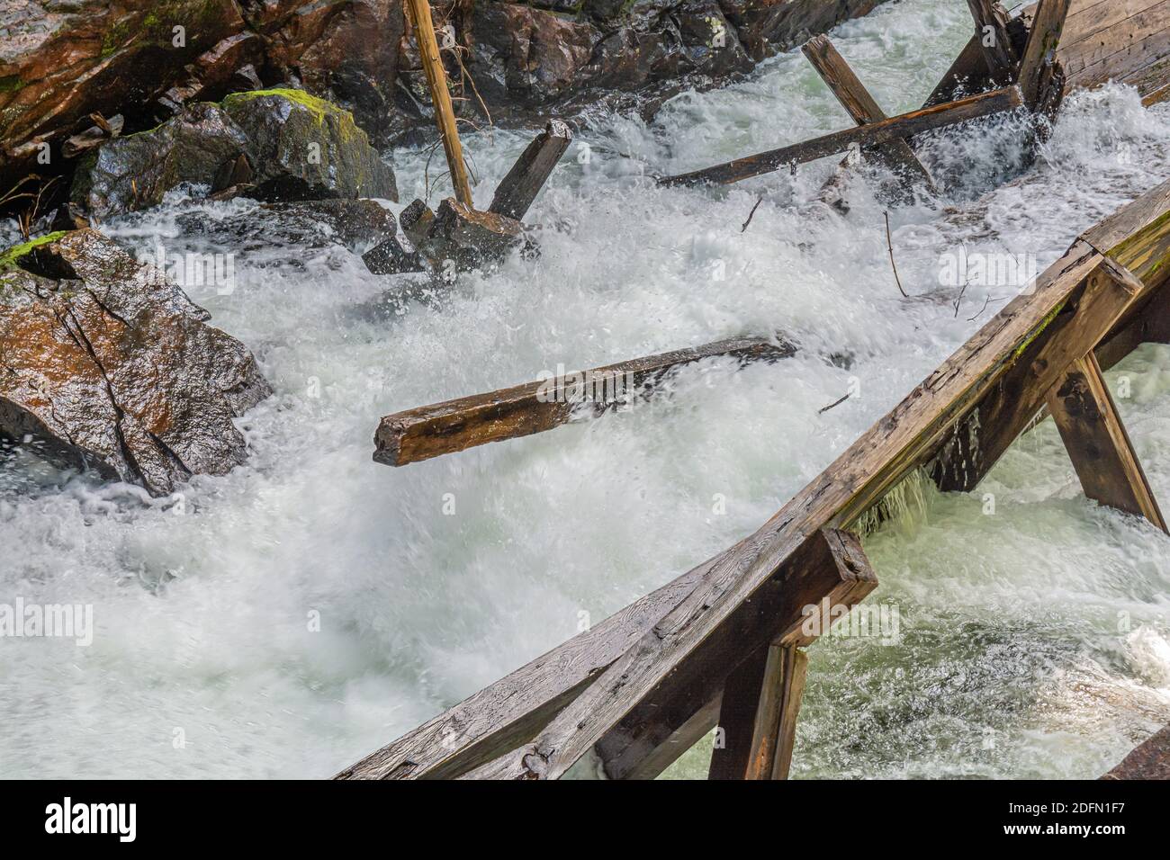 Hawk lake log chute hi-res stock photography and images - Alamy