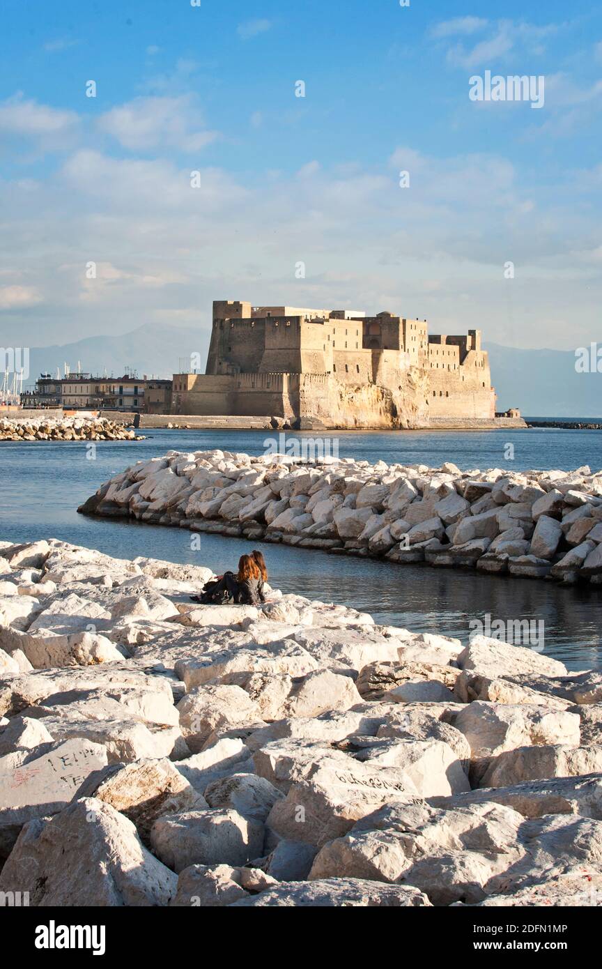 Castel dell ovo egg castle hi-res stock photography and images - Alamy