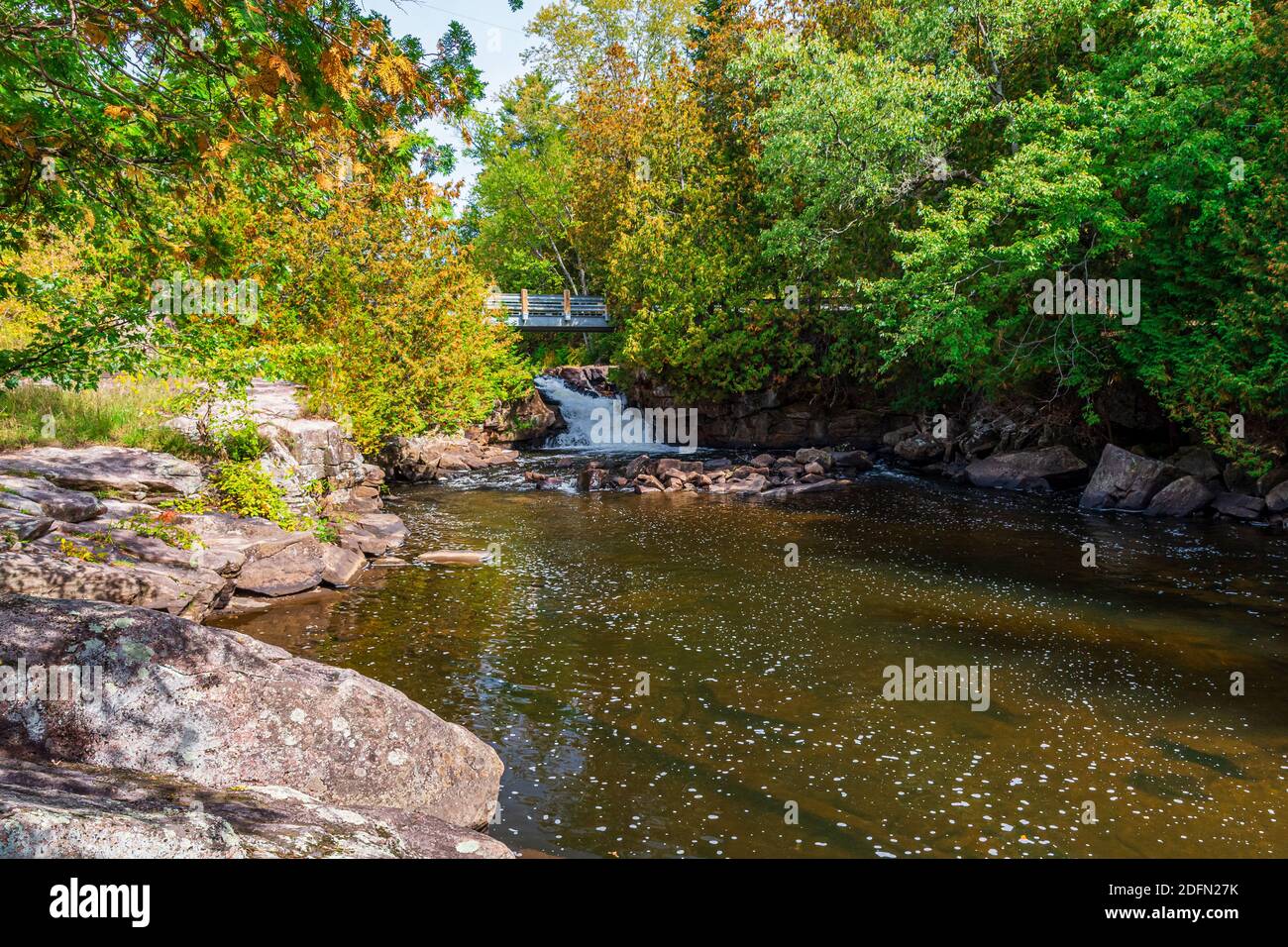 Crooked falls hi-res stock photography and images - Alamy