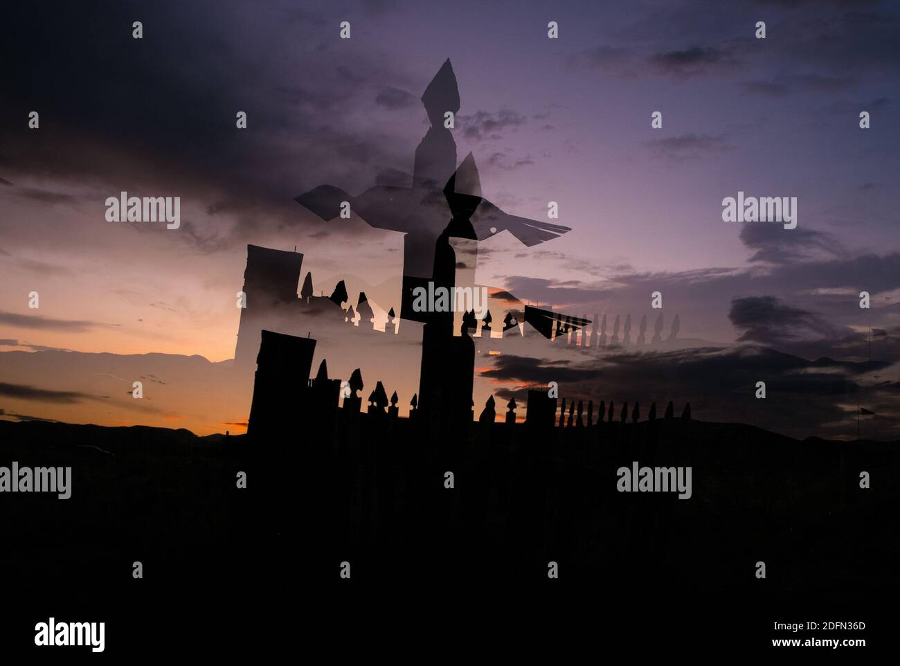 Double fence hi-res stock photography and images - Alamy