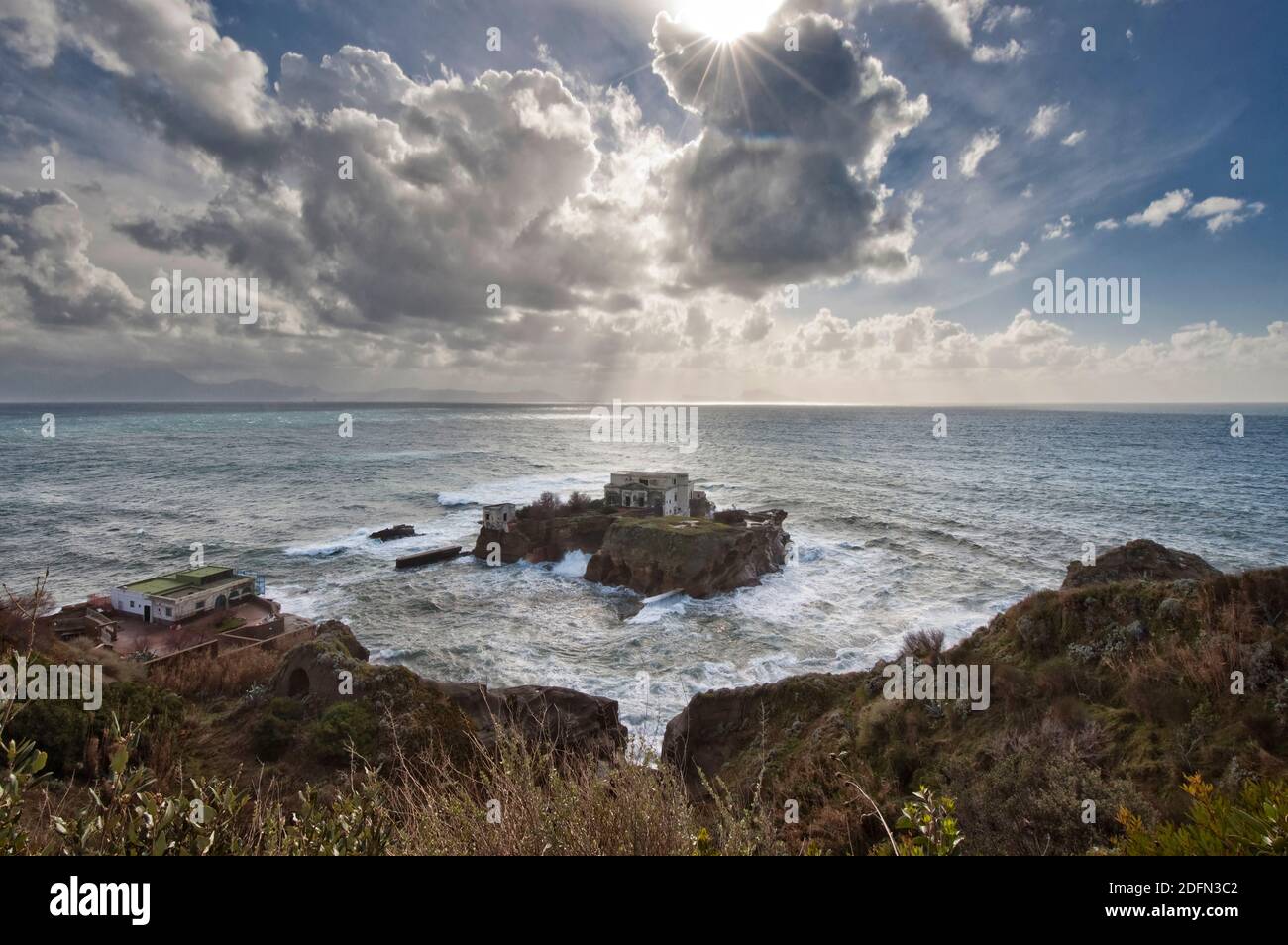 Gaiola Island, (la Gaiola) Naples Stock Photo - Alamy