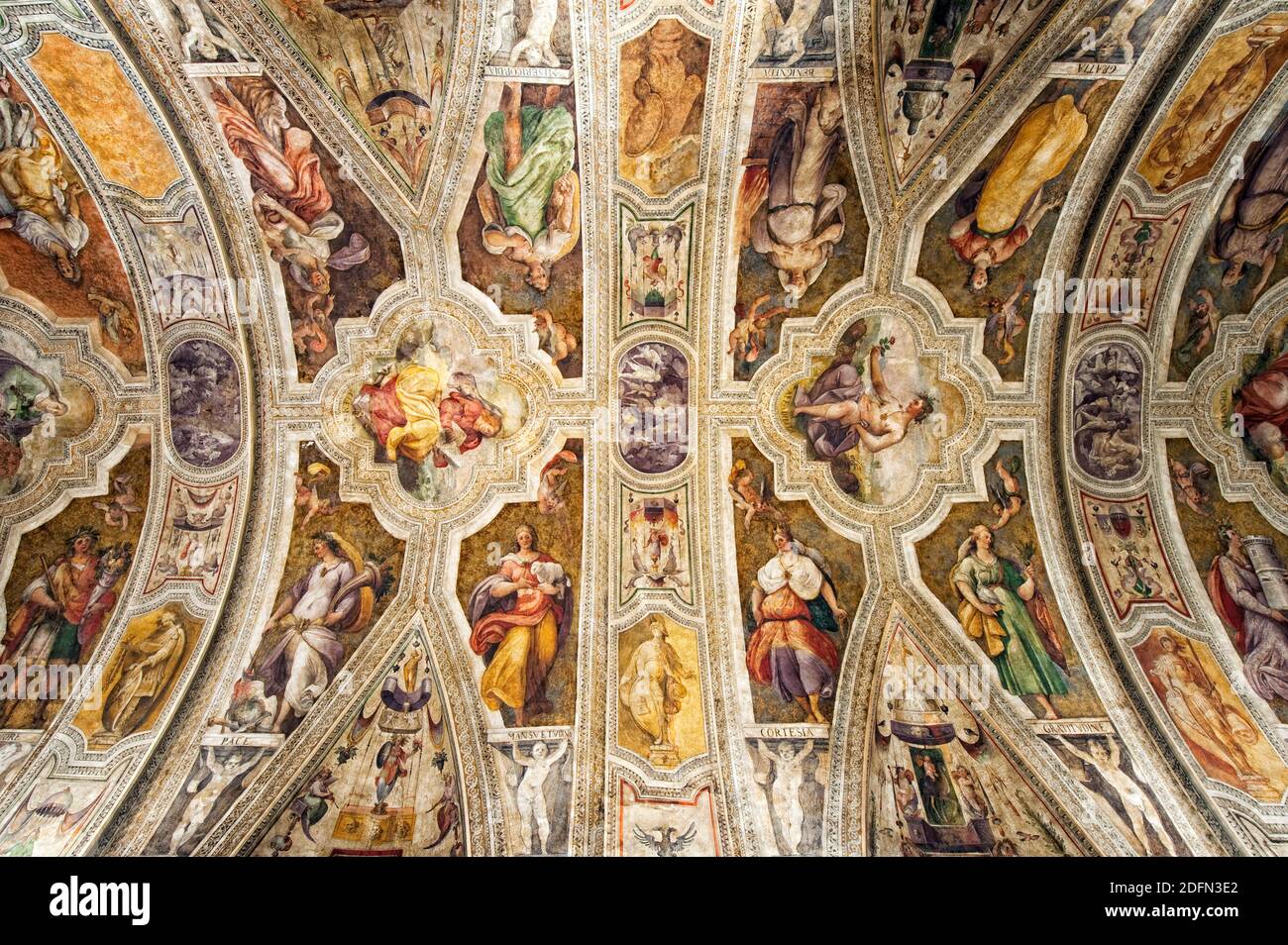 With renaissance painted ceiling hi-res stock photography and images ...