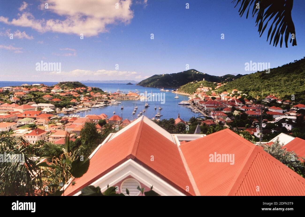 1990s St. Barts (Saint Barthélemy) – The Carl Gustav hotel, directly ...