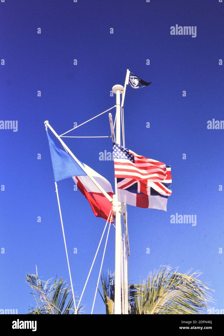 St barthelemy flag hi-res stock photography and images - Alamy