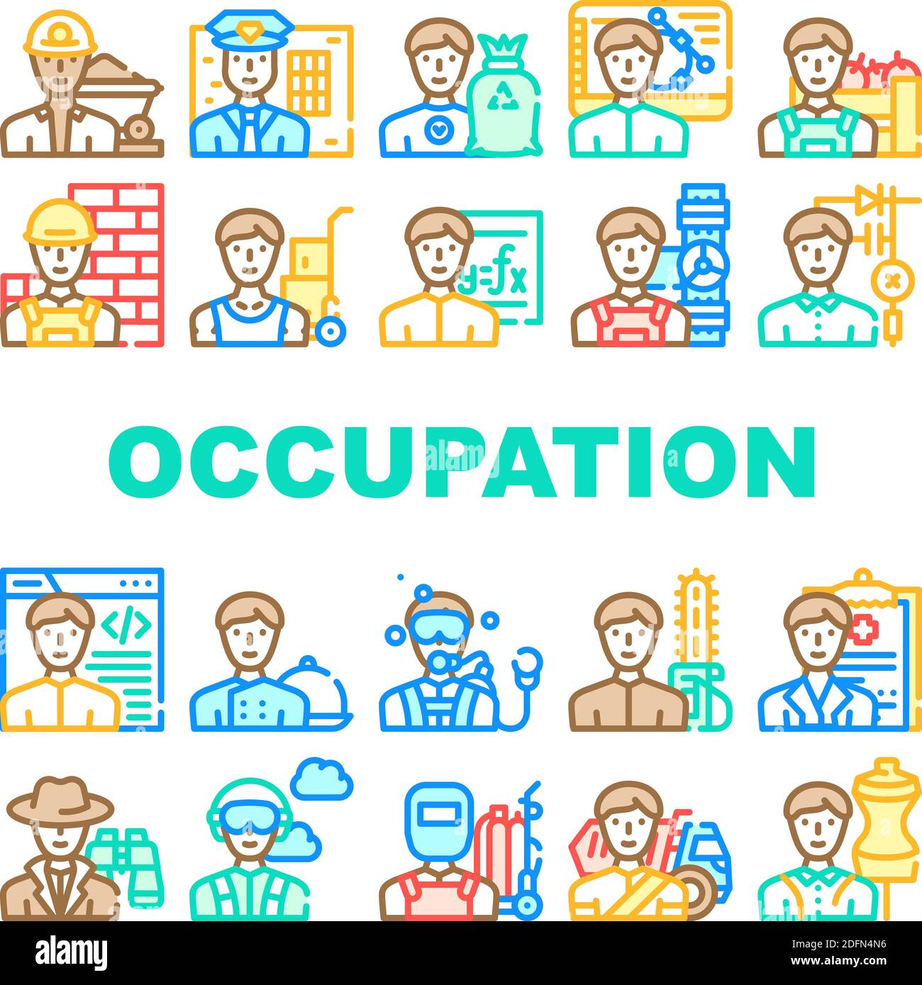 Engineer diver Stock Vector Images - Alamy