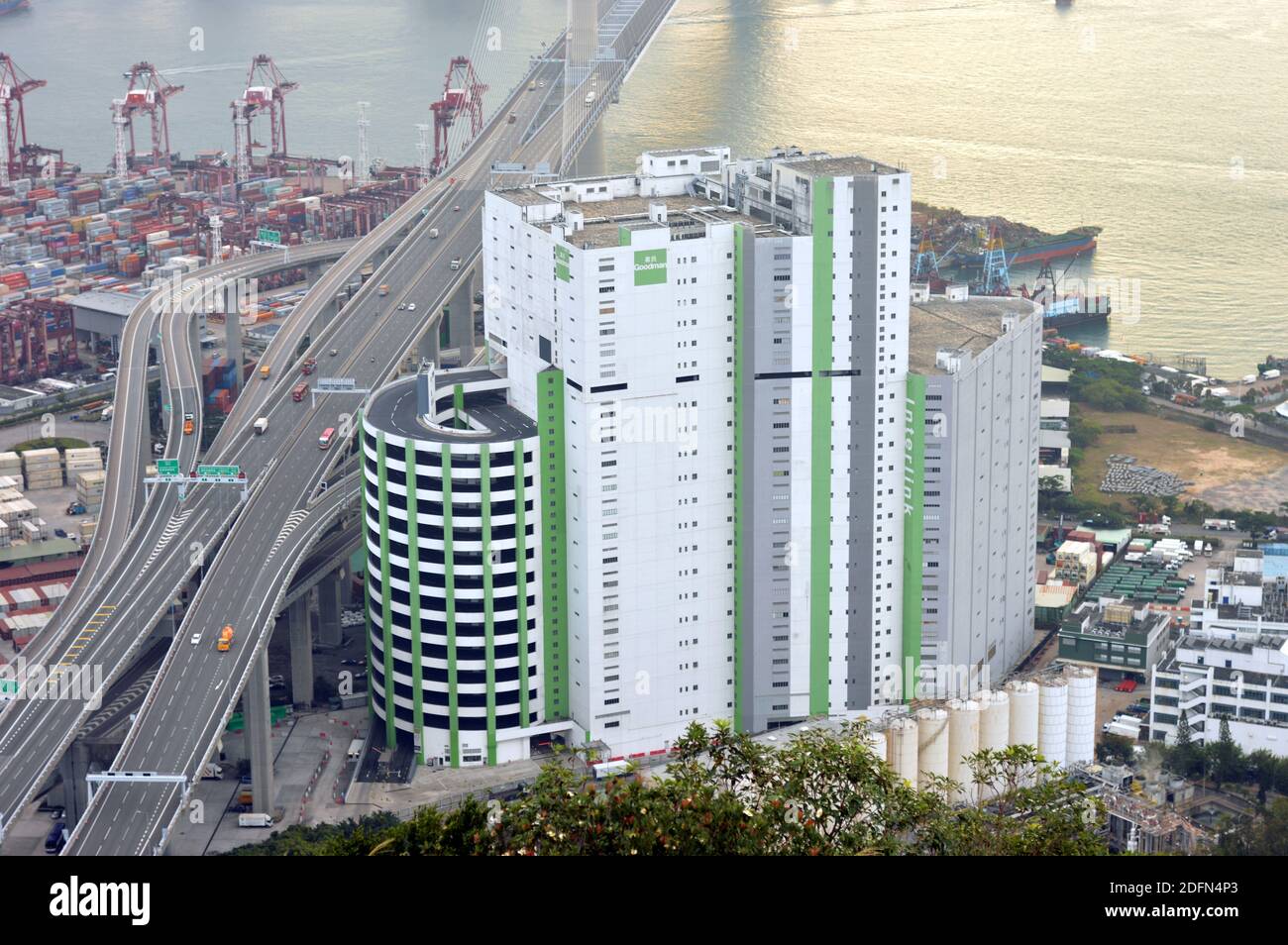 Goodman Interlink, a multi-storey warehouse and logistics building in ...