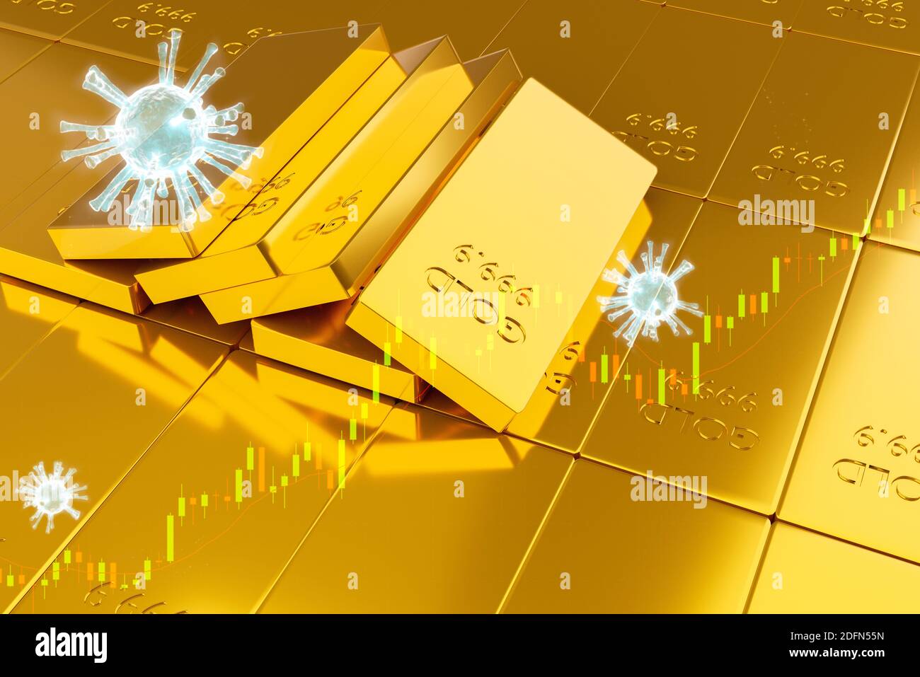 Stack of gold bars. financial concept and gold stock investing , 3D ...