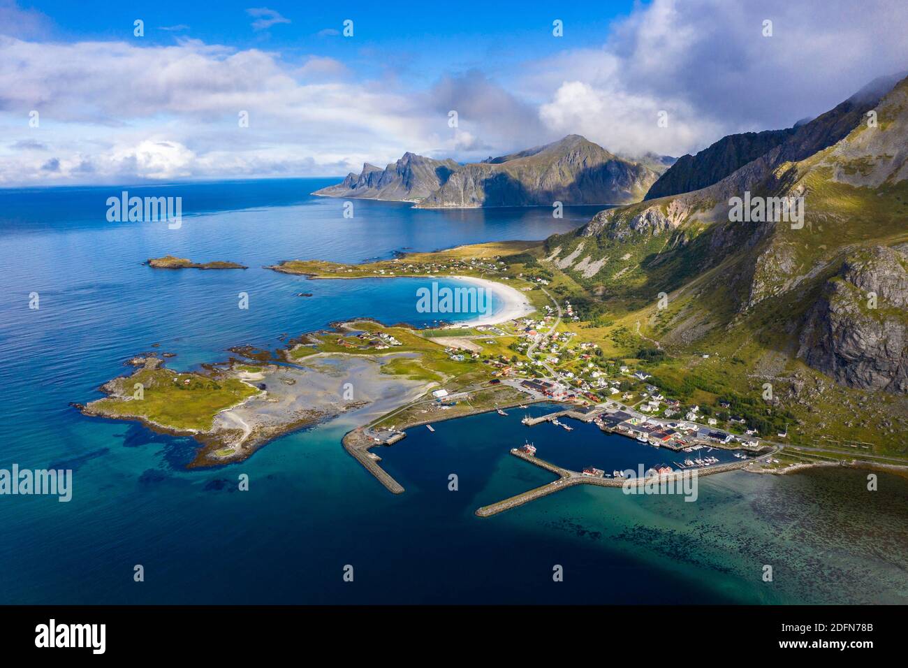 View ramberg mountains fjord hi-res stock photography and images - Alamy