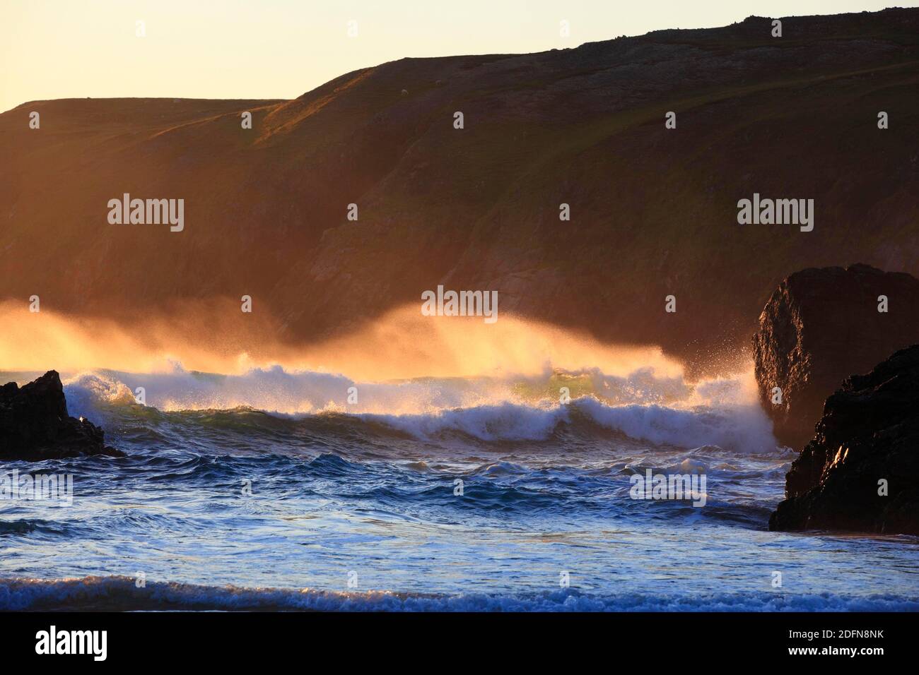 Surf, Sango Bay, Durness, Scotland, United Kingdom Stock Photo - Alamy