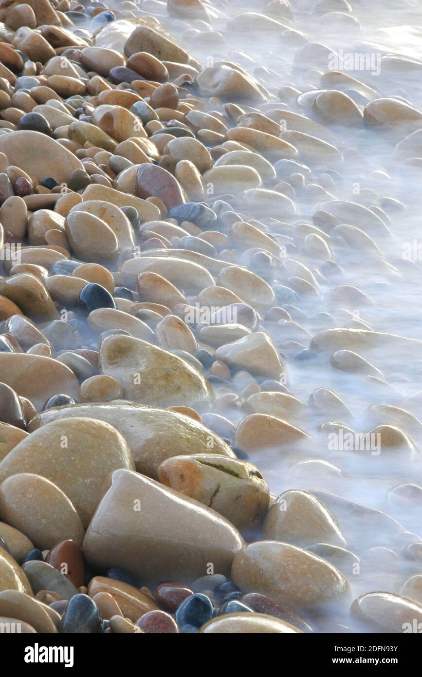 Stones on the beach, England, United Kingdom Stock Photo - Alamy