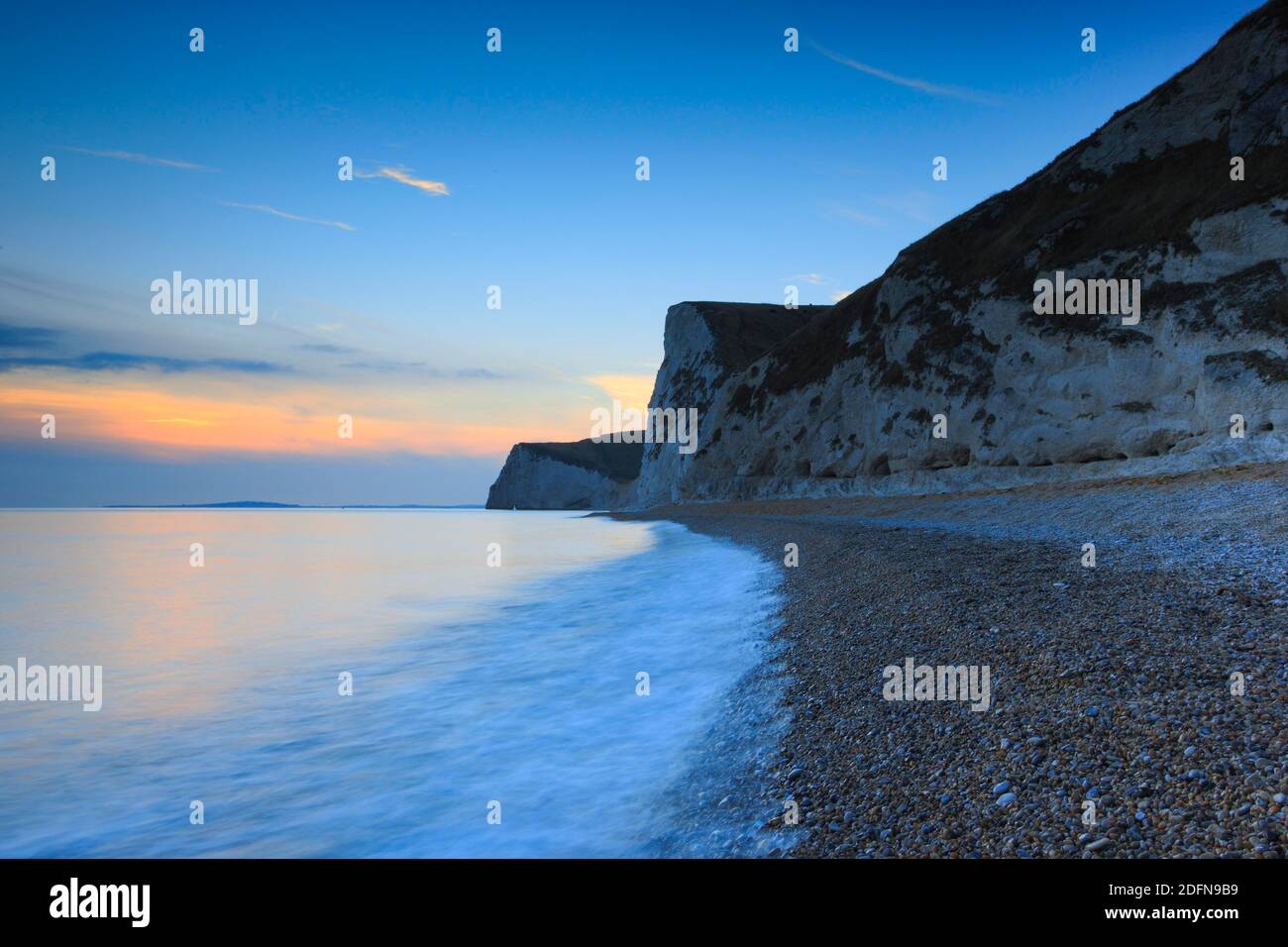 Chalk Rock Coast, World Heritage Site Jura Coast, Dorset, England ...