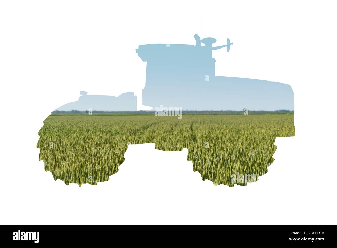 Agricultural machine Cut Out Stock Images & Pictures - Alamy