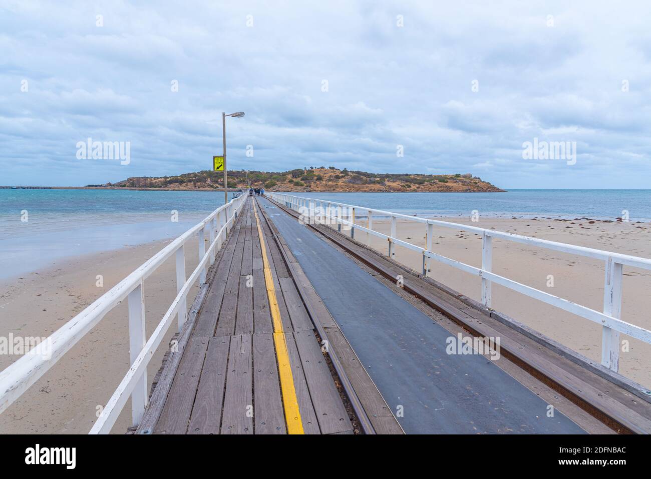 Causeway victor harbour fleurieu peninsula south australian horizontal ...
