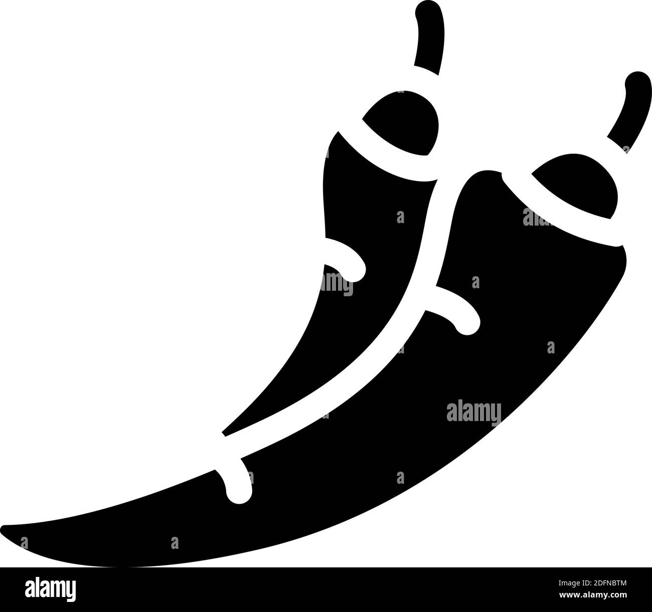 Asian peppers Stock Vector Images - Alamy