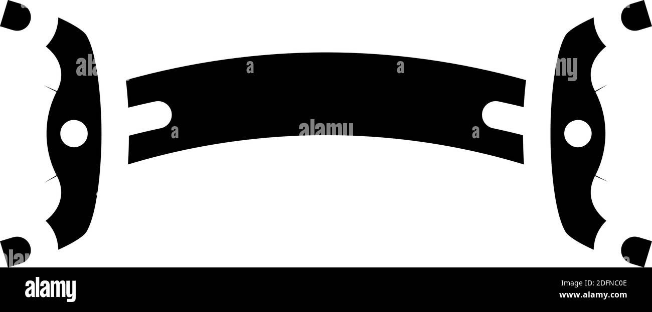 bridge of violin glyph icon vector illustration Stock Vector Image ...