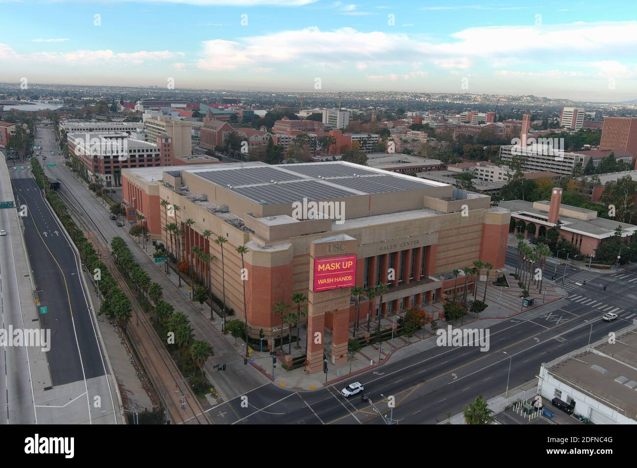 Los Angeles, United States. 05th Dec, 2020. A general view of the Galen ...