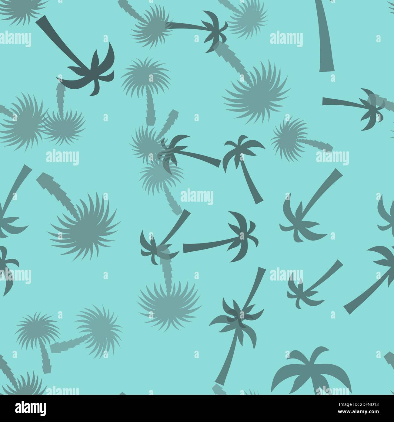 Palm Leaf. Seamless Pattern Background. Vector Illustration Stock ... Palm Leaf. Seamless Pattern Background. Vector Illustration Stock ...