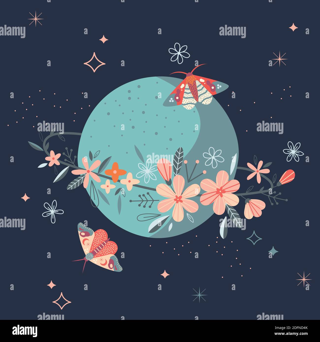 Celestial moon hi-res stock photography and images - Alamy