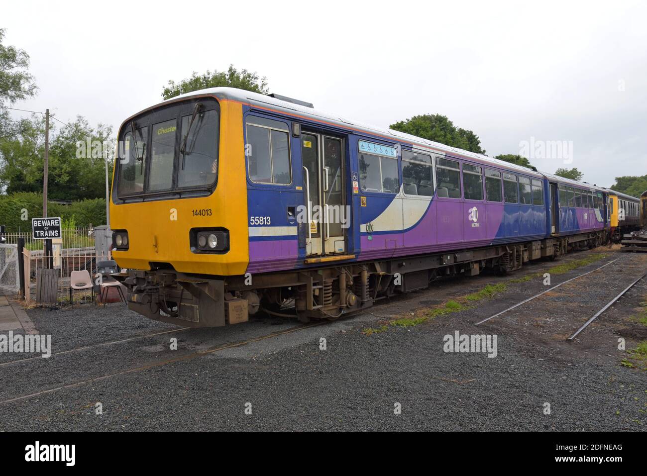 A Class 144 Pacer Train newly withdrawn from service, now bought and ...