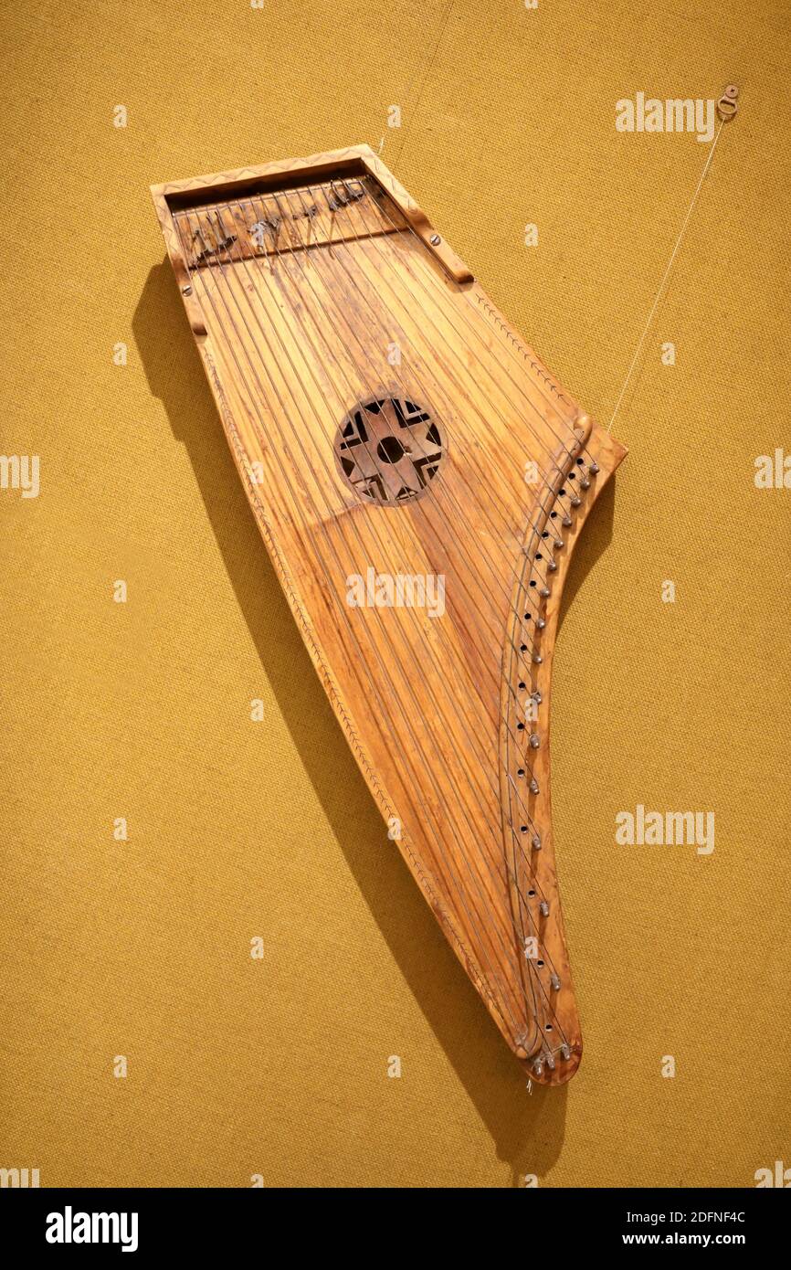 Traditional stringed instrument native to hi-res stock photography and ...