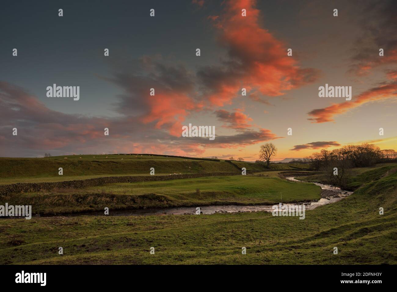 Long Preston beck Stock Photo - Alamy
