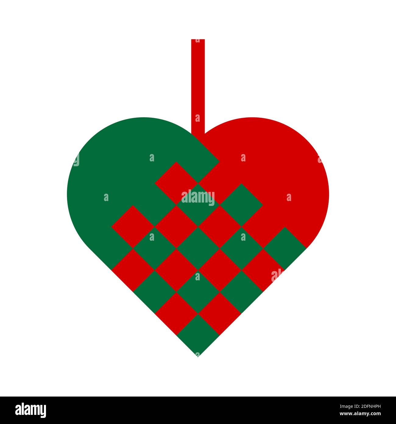Danish christmas heart hi-res stock photography and images - Alamy