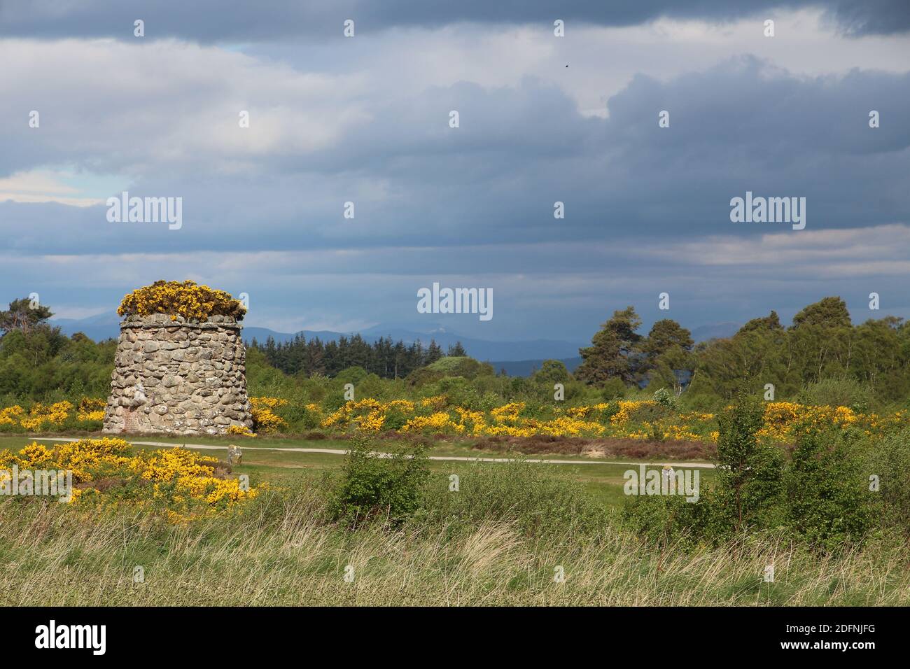Field of the Battle at Culloden, Scotland Stock Photo - Alamy
