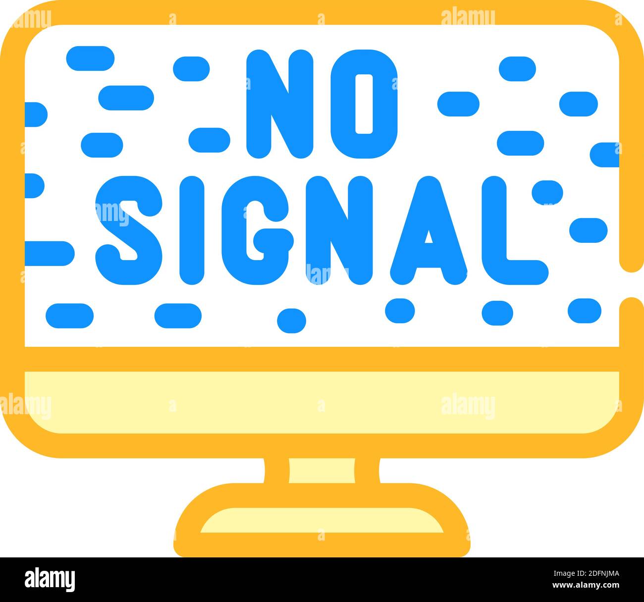 connection lost signal color icon vector illustration Stock Vector ...