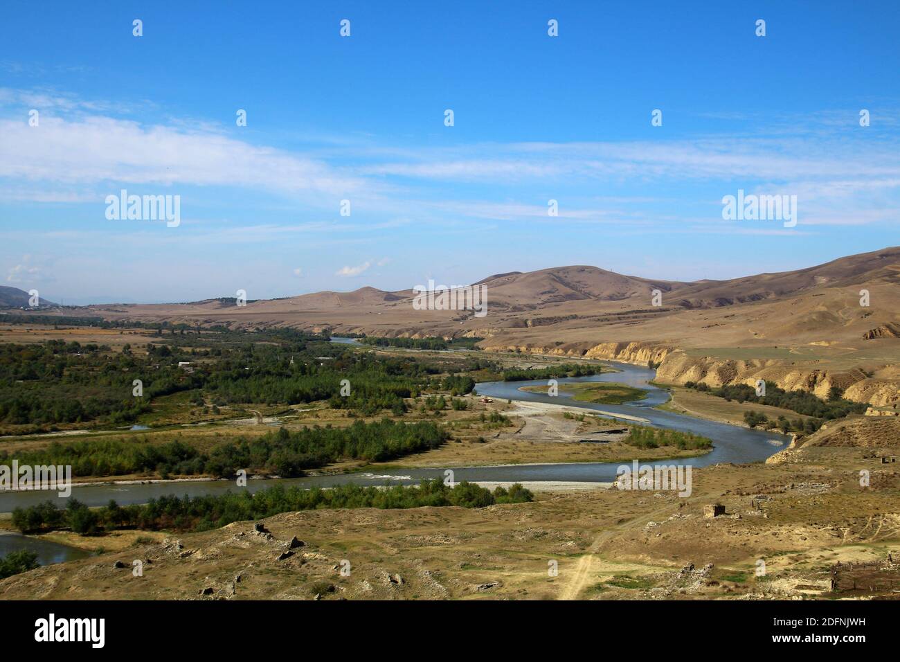 River landscape in Georgia Stock Photo - Alamy