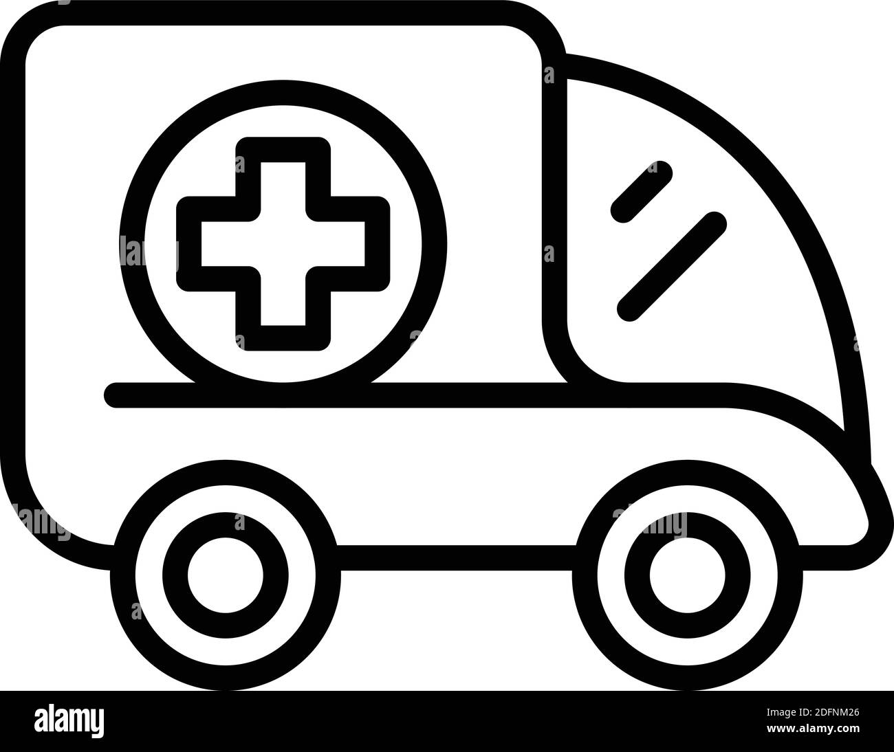 Delivery shop medicine icon. Outline delivery shop medicine vector icon ...