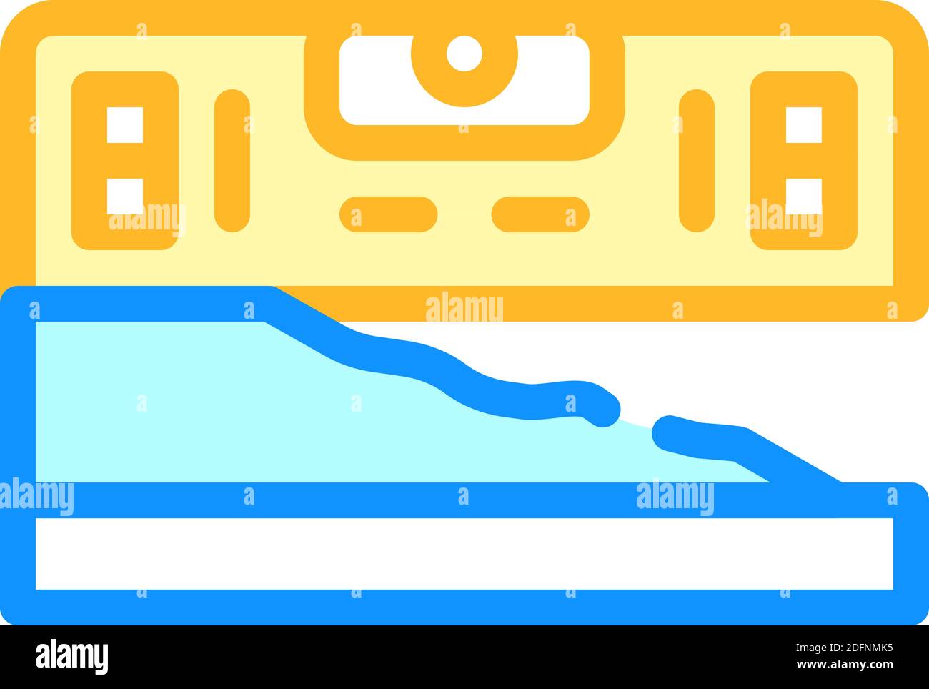 building level color icon vector illustration color Stock Vector Image ...