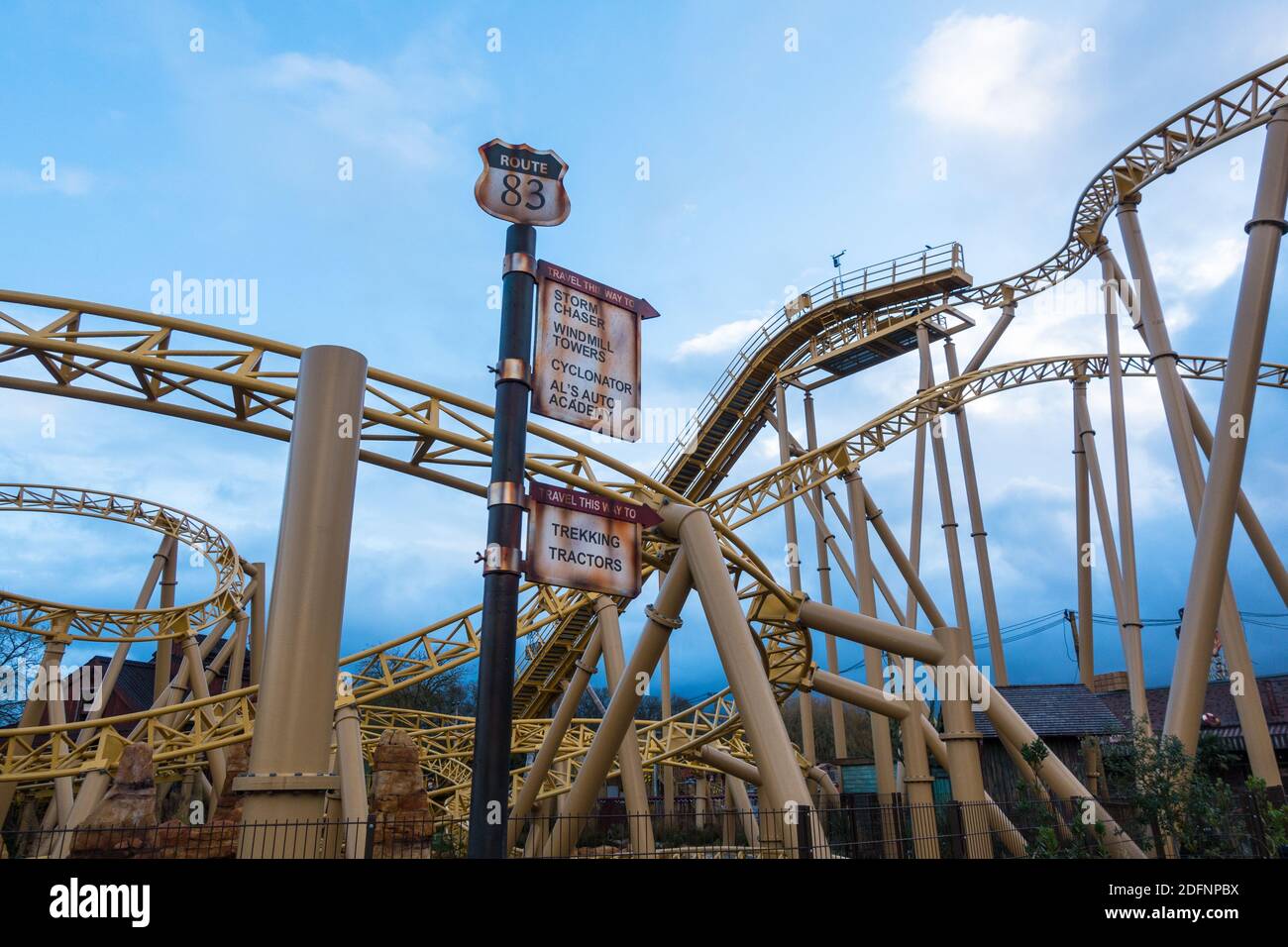Paulton park thrill ride hi-res stock photography and images - Alamy