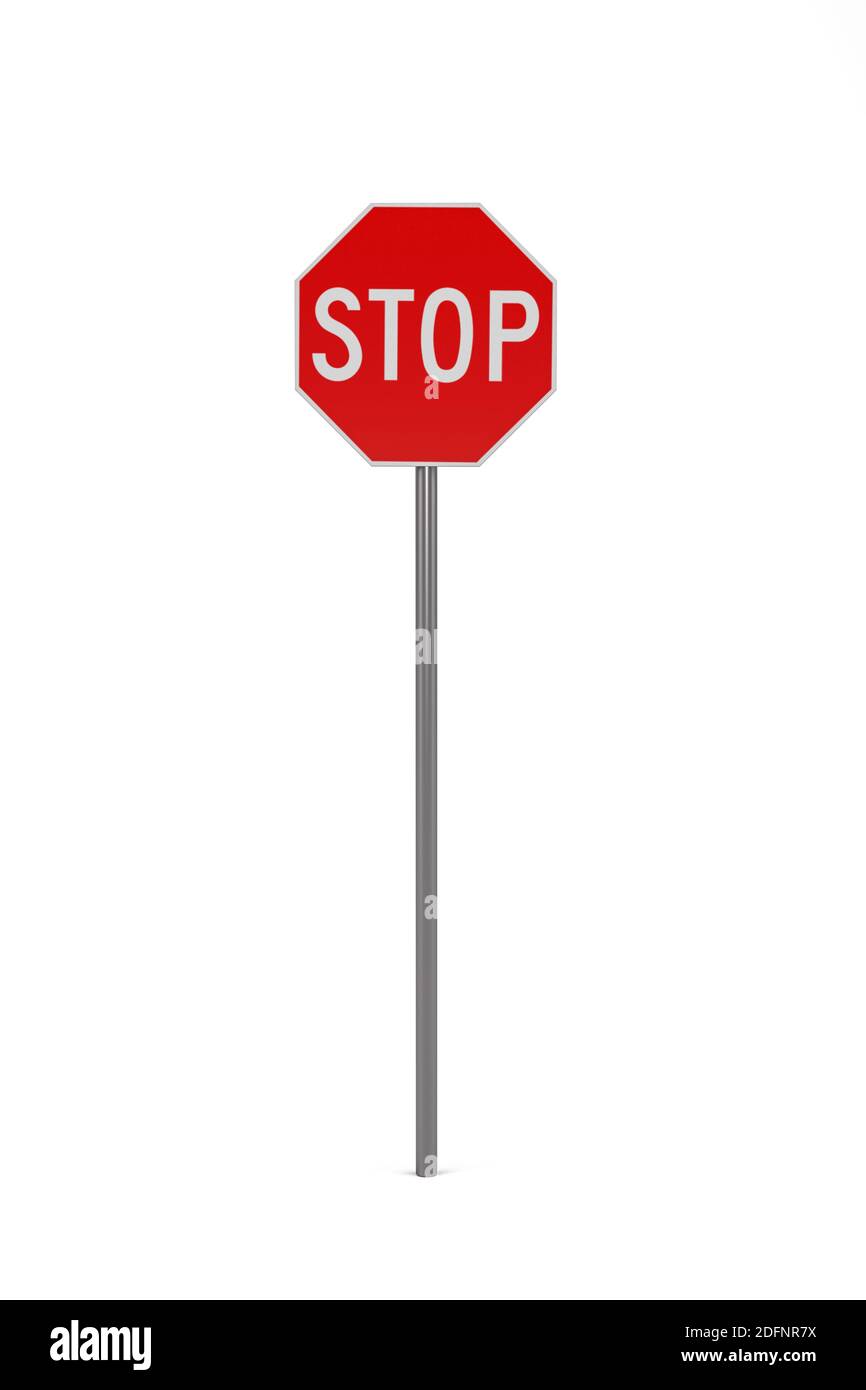 Hexagon Stop Sign