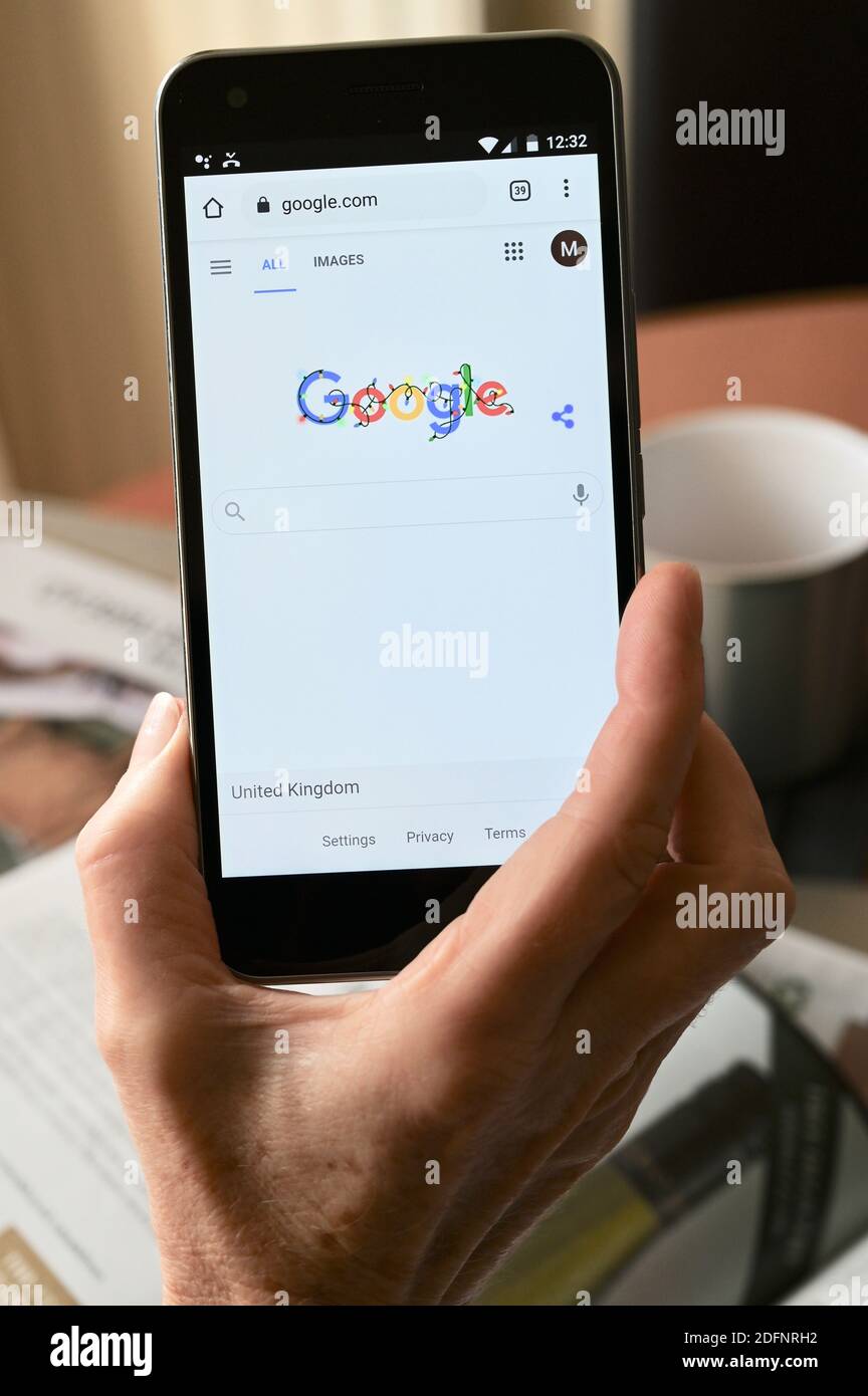 Lights mobile phone hi-res stock photography and images - Alamy