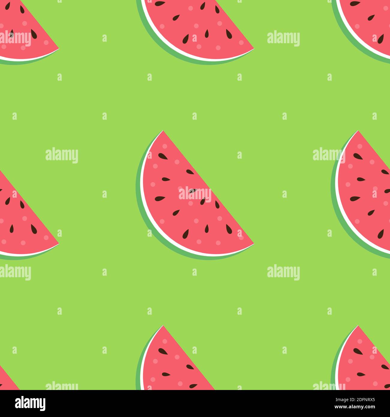 Watermelon Seamless Pattern Background. Vector Illustration Stock ...