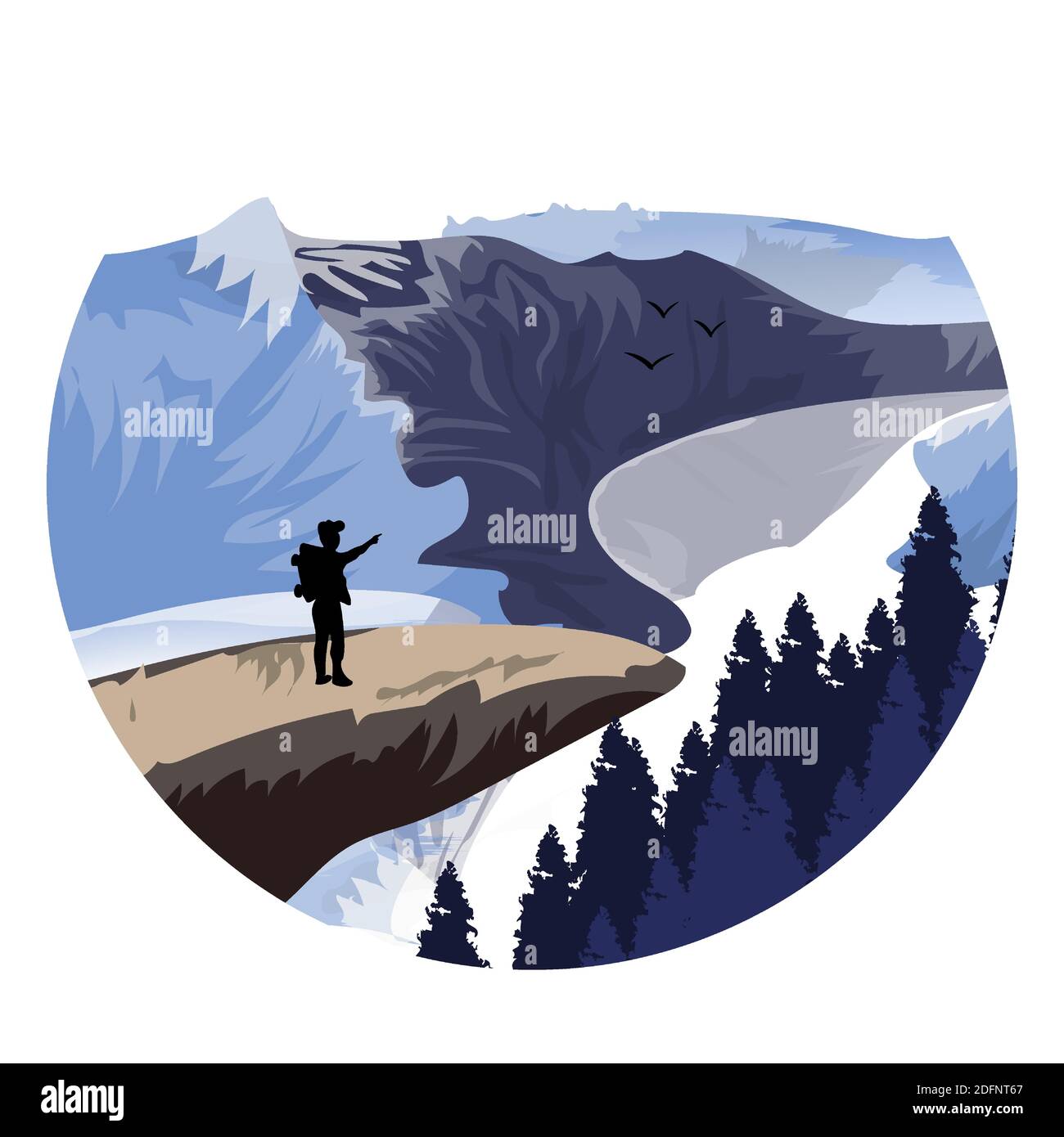 Waves on top Stock Vector Images - Alamy