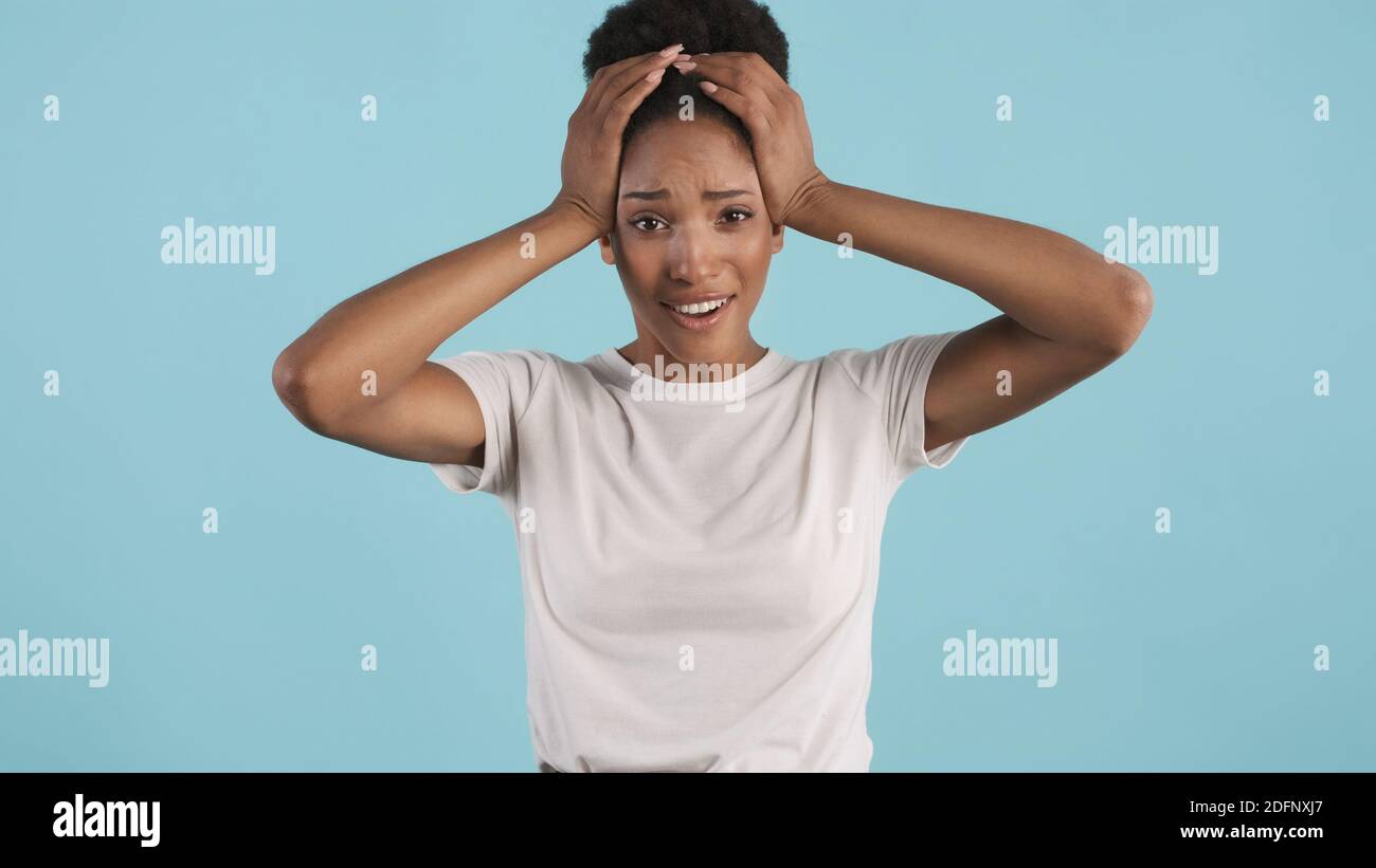 African american astonished expression hi-res stock photography and ...