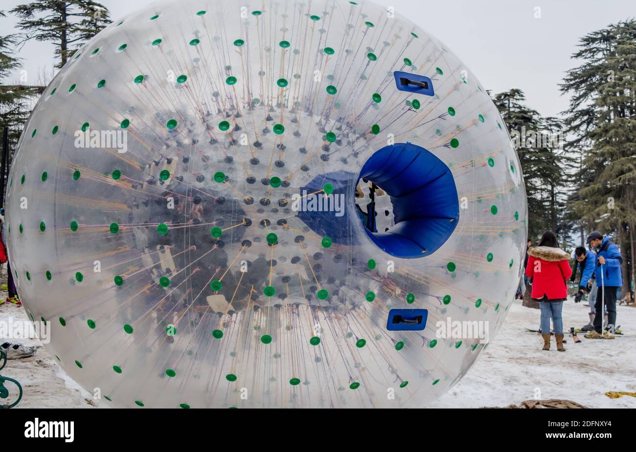Zorbing Snow