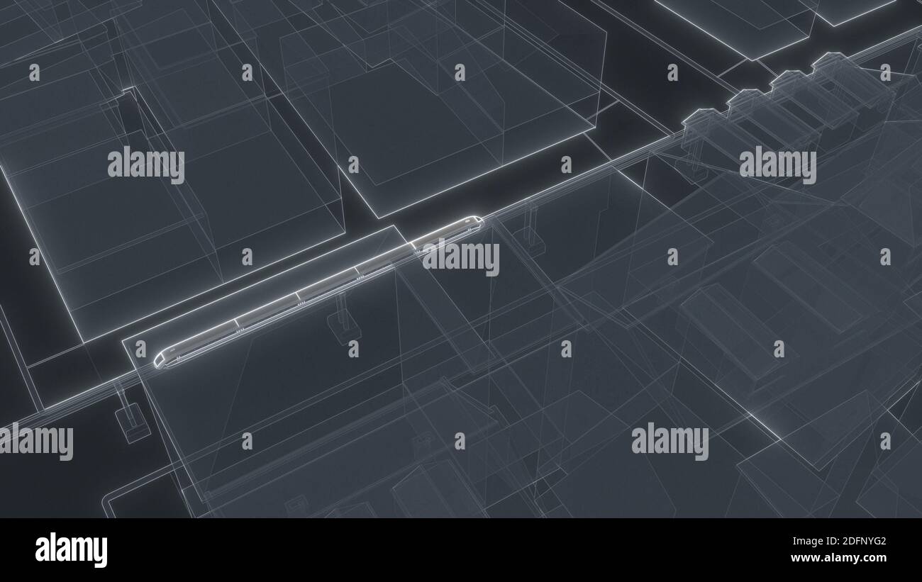 Transport hyperloop maglev in hi-res stock photography and images - Alamy