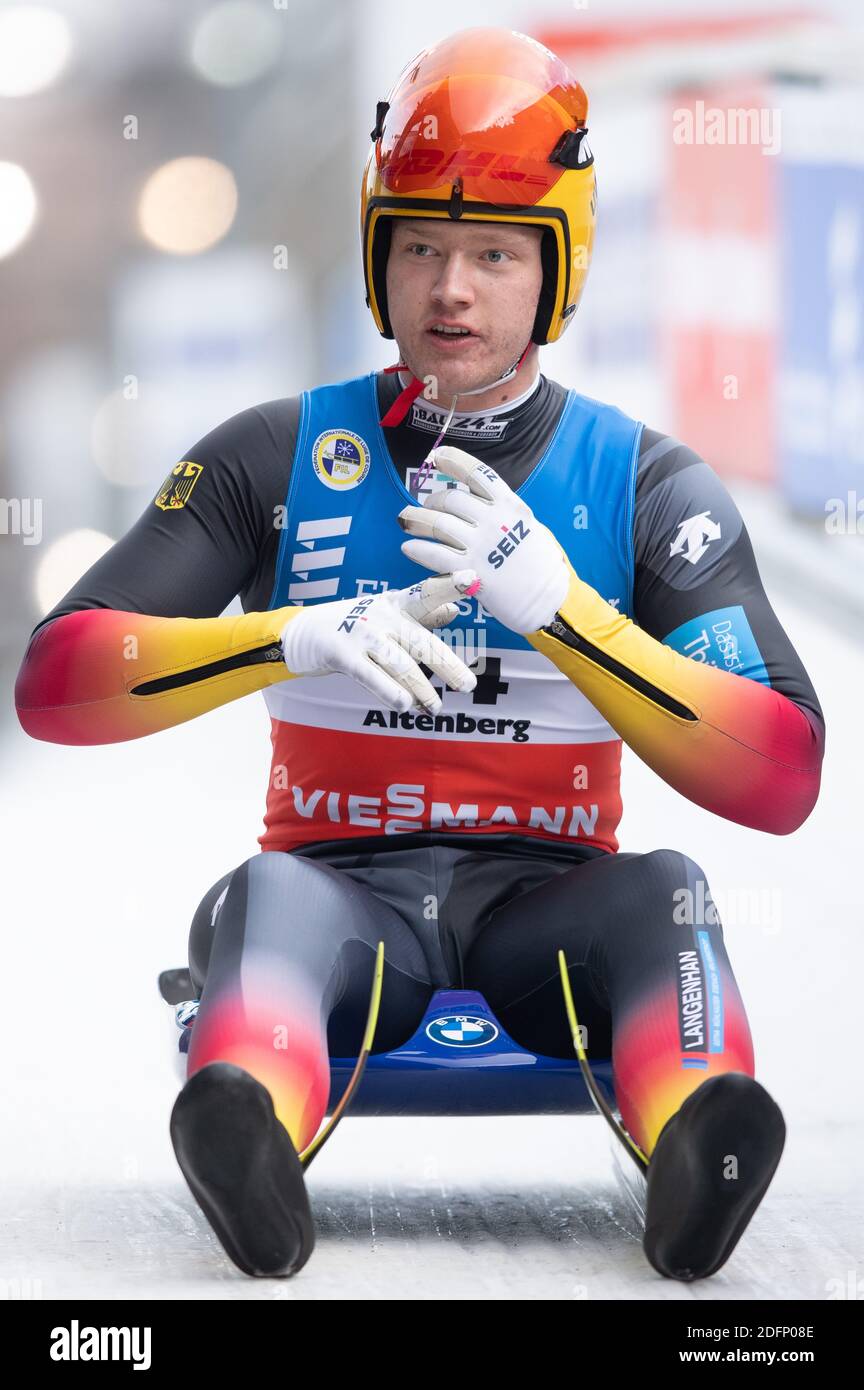 Altenberg, Germany. 06th Dec, 2020. Luge: World Cup, singles, men's ...