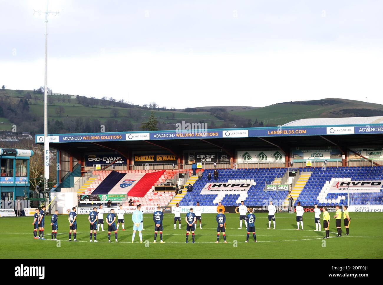 Beginning scottish premiership match global energy stadium hi-res stock ...