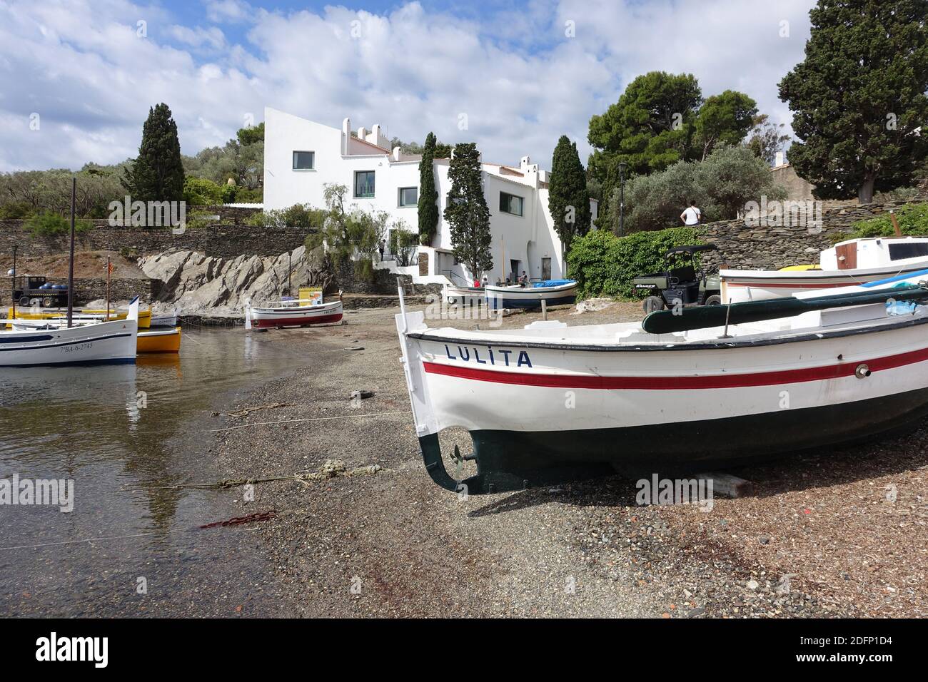 Salvador Dalí House-Museum in Portlligat, in Cadaqués, Spain Stock ...