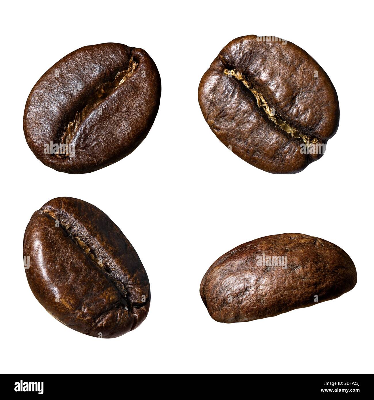 set of coffee beans Stock Photo - Alamy