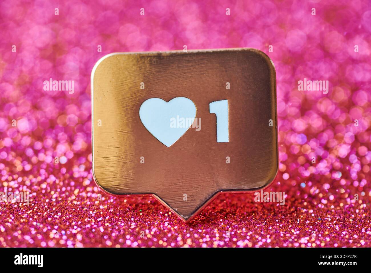 Like heart symbol. Like sign button, symbol with heart and one digit ...