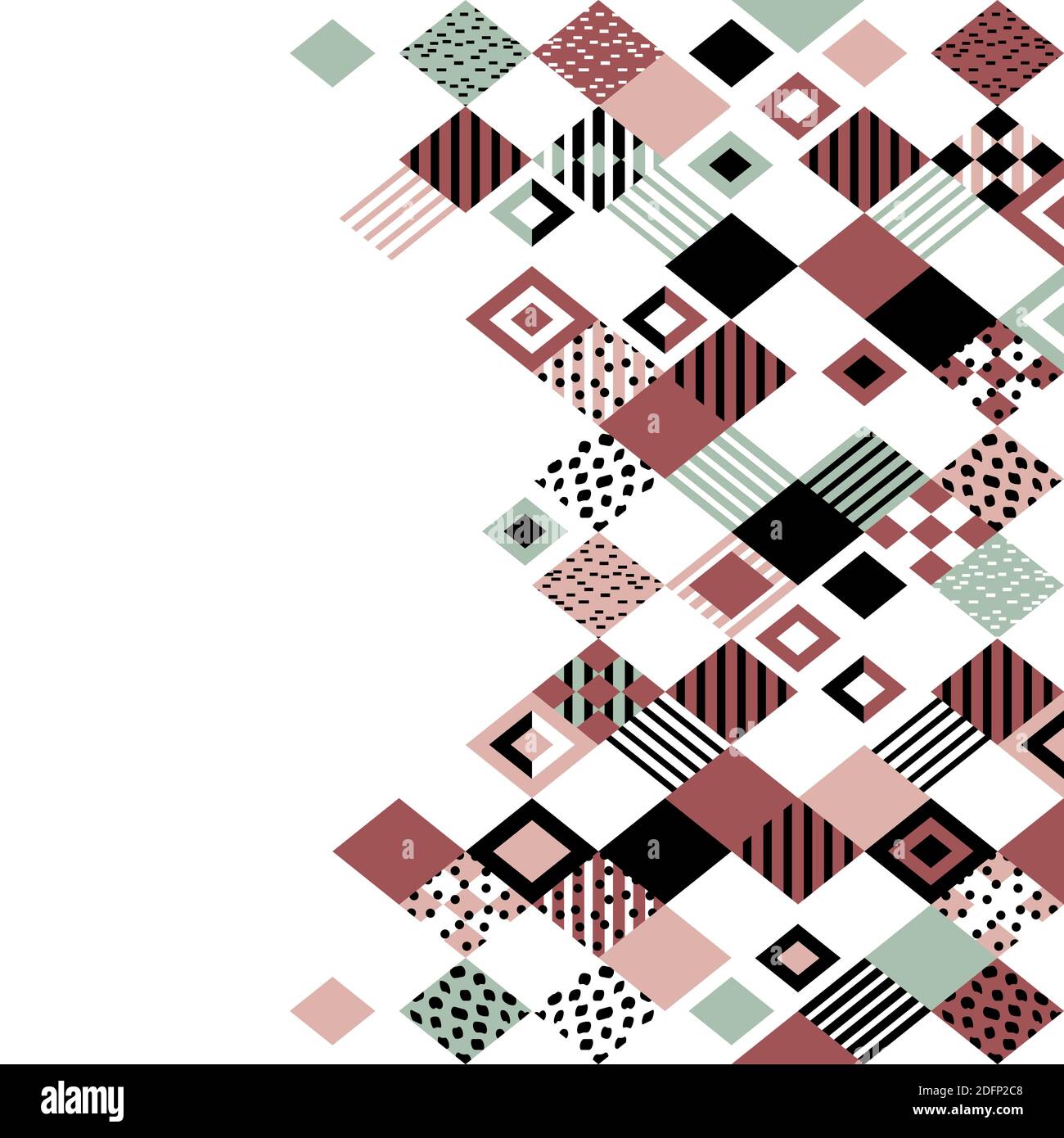 Rhombus background. Vector colorful pattern Stock Vector Image & Art ...