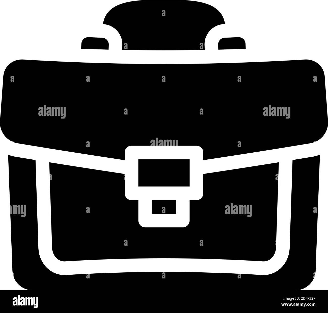 business-case-glyph-icon-vector-illustration-black-stock-vector-image-art-alamy