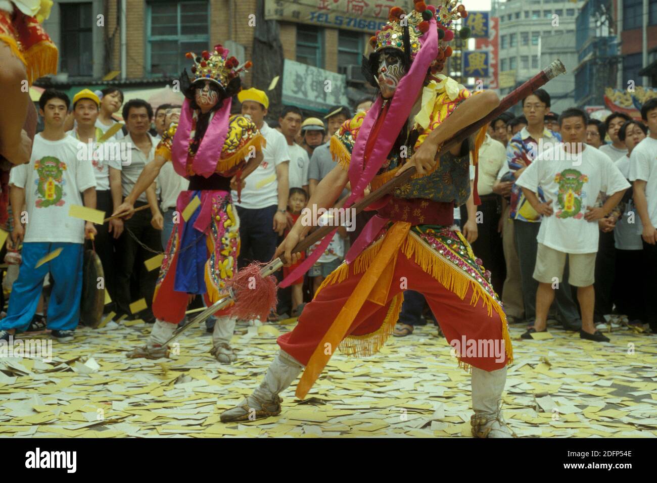 a traditional Mazu parade and Daoist religious Festival in the city ...